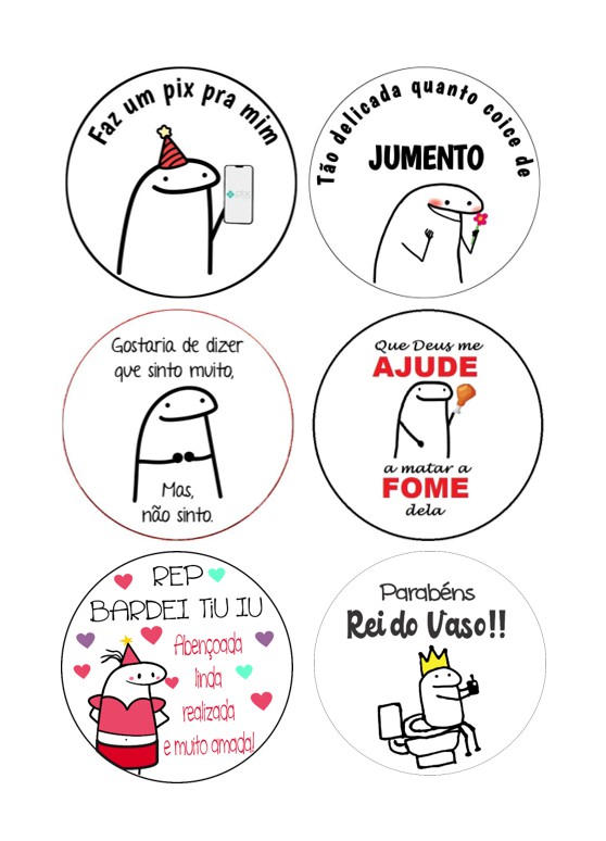 BENTO CAKE MEME 027 - PAPEL ARROZ ESPECIAL