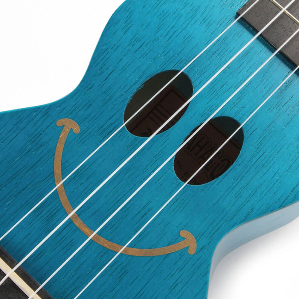 Ukulele Soprano - Série Smile - Azul Claro Natural | Mahalo Ukuleles ...