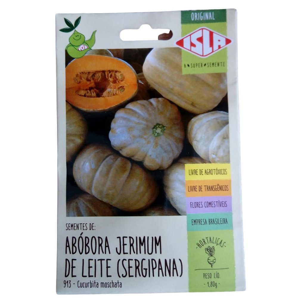 14 Sementes de Abóbora Jerimum de Leite (Sergipana) - 1,8g - Casa das ...