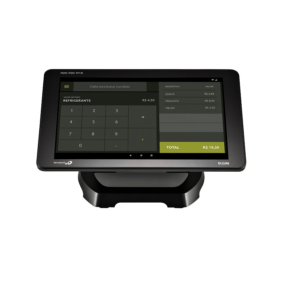 Mini PDV M10 Bematech Elgin Touch Screen com Impressora Integrada ...