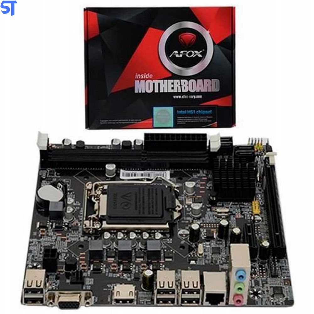 Placa Mãe Afox H110 / 1151 / DDR4 - IH110-MA4 Geração 6 e 7 - SobralTech