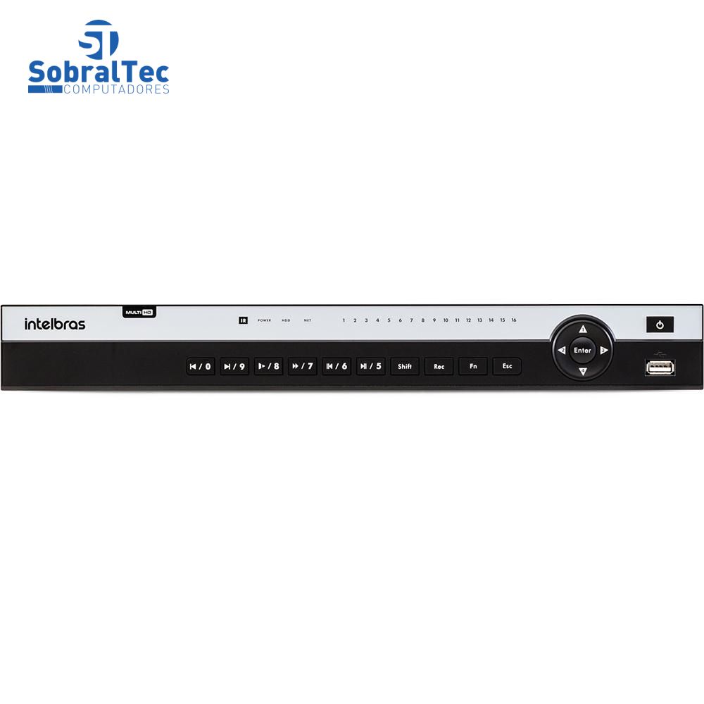 Dvr Gravador Digital de Vídeo MHDX 5216 Intelbras, Multi HD, 16 Canais ...