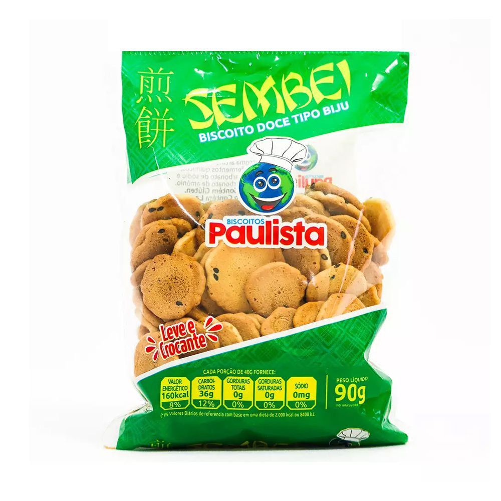 Biscoito Paulista Doce Tipo Biju 90g - Família Scopel Delivery