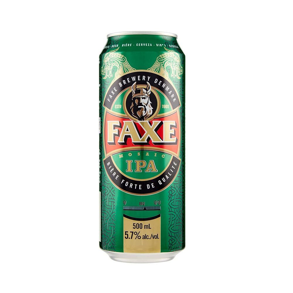 Cerveja Faxe IPA Lata 500ml - Família Scopel Delivery