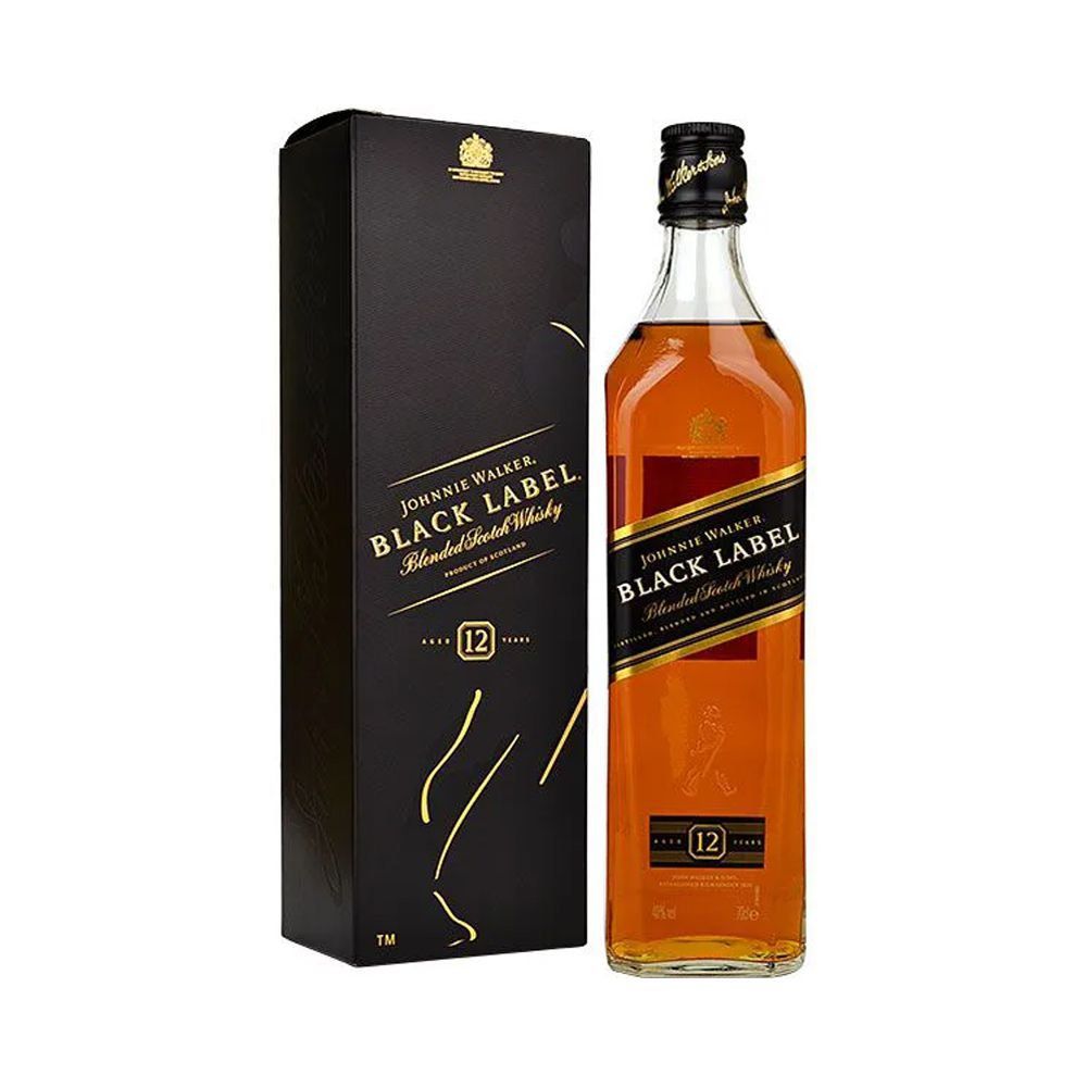 Whisky Johnnie Walker Black Label 12 ANOS 750ml - Família Scopel Delivery