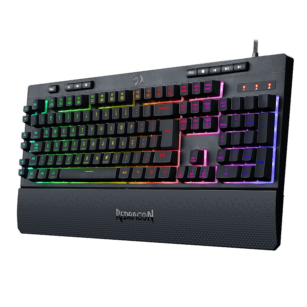 Teclado Gamer Redragon Shiva K512RGB ABNT2 - Redragon Store