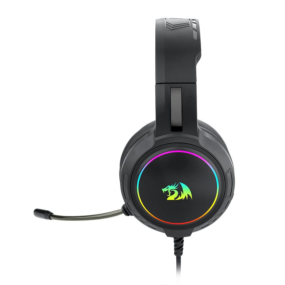 Headset Gamer Redragon Mento Preto RGB H270-RGB - Redragon Store