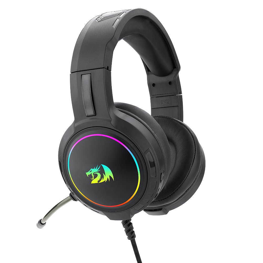 Headset Gamer Redragon Mento Preto RGB H270-RGB - Redragon Store