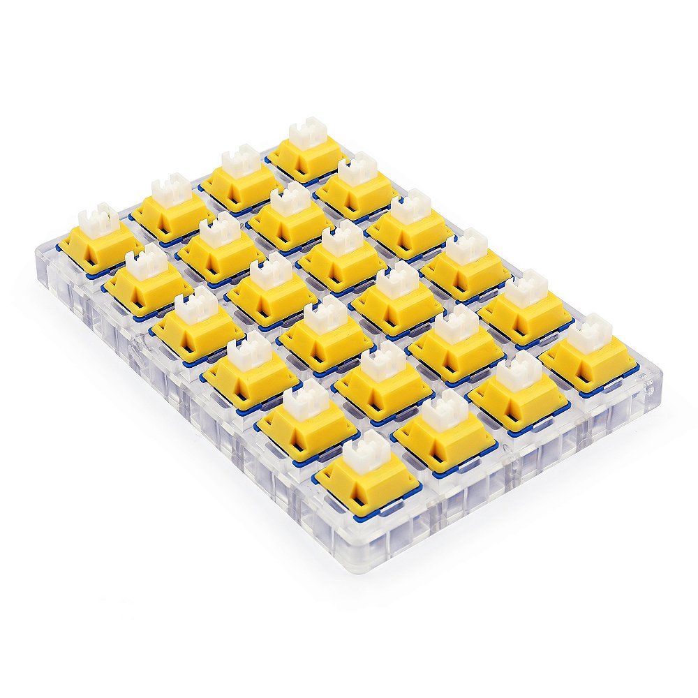 SWITCH PARA TECLADO MECANICO TACTILE KIT COM 24 MODELO BULLET B ...