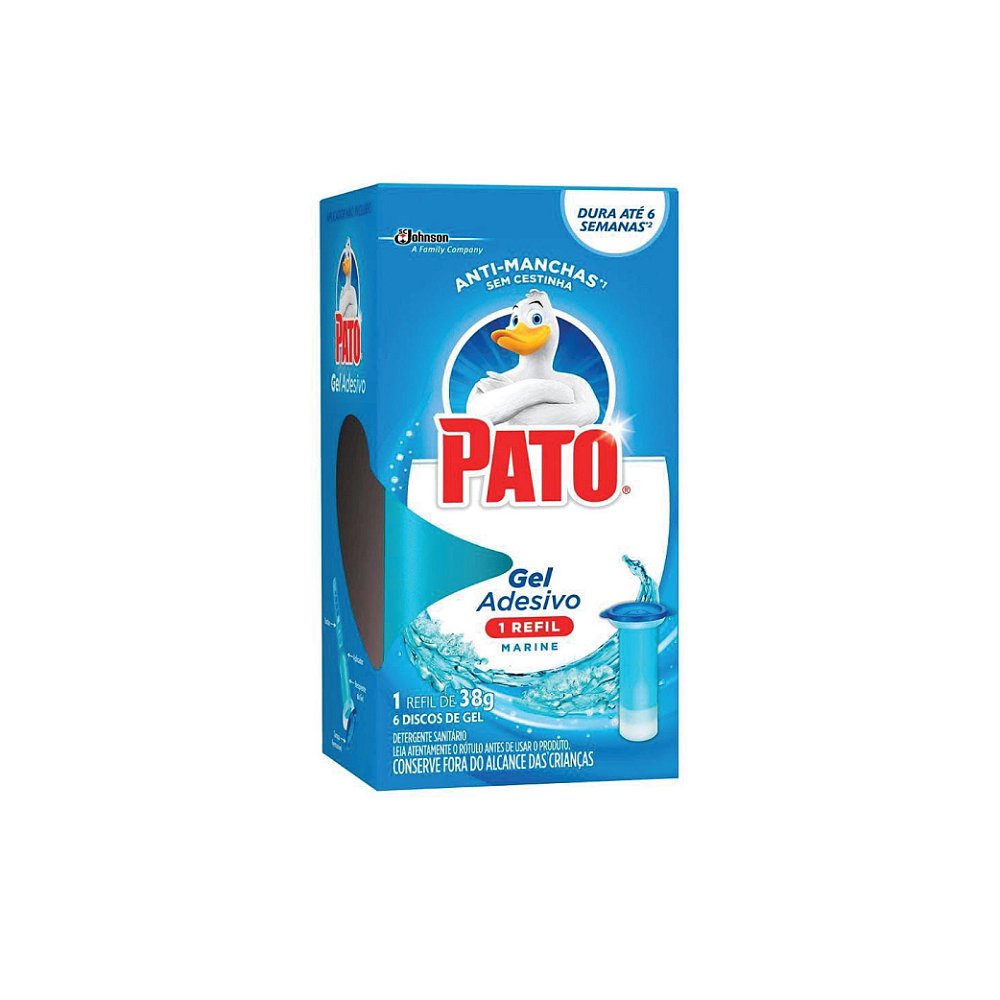 Gel Adesivo Pato Refil C/6 38g - Casa Vieira