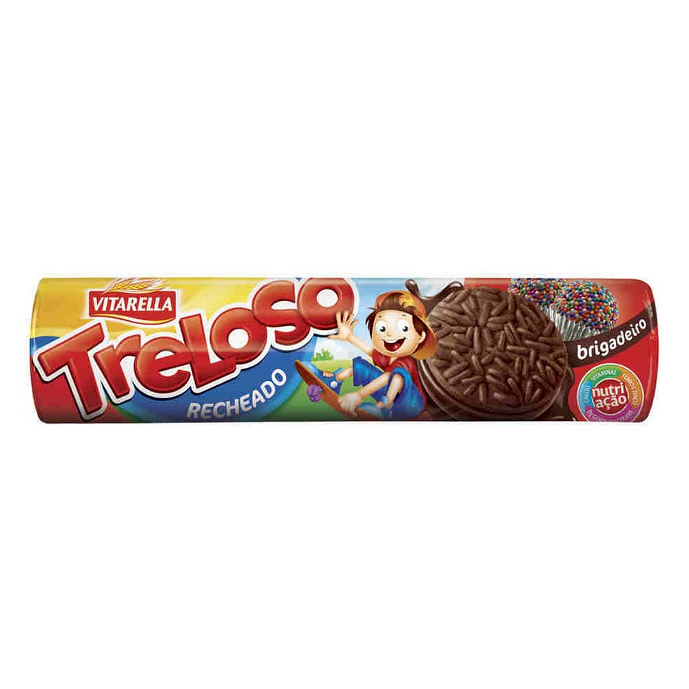 Biscoito Treloso Recheado 130g - Casa Vieira