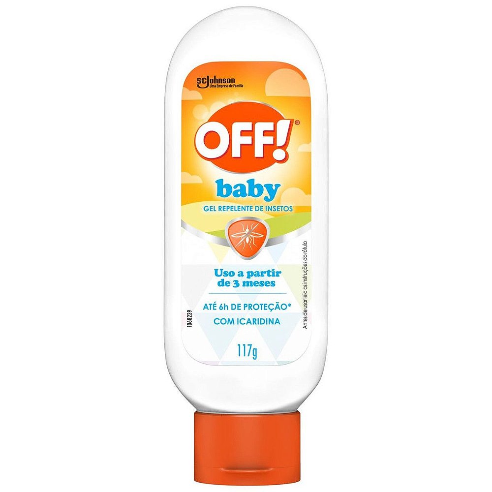 Repelente Johnson Off Baby 117g - Casa Vieira