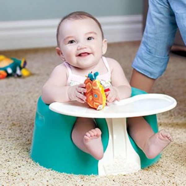 CADEIRA BUMBO AZUL COM BANDEJA - Loop - Alugue e Brinque