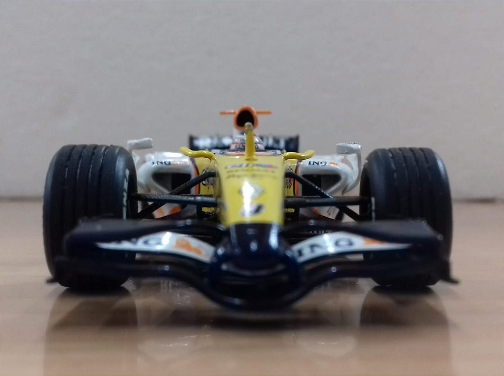 Minichamps - Renault R28 Showcar F1 2008 - 1/43 - HTC - MODELISMO