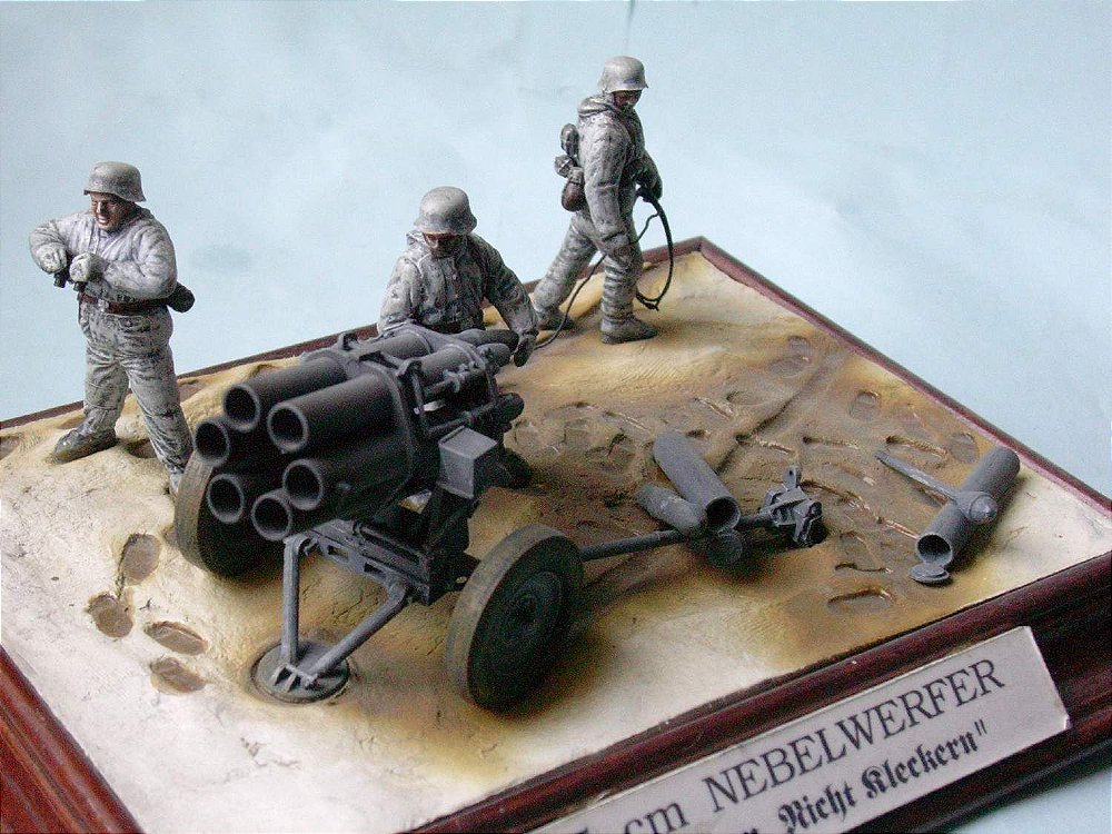 ESCI - NEBELWERFER 41 (GERMAN SMOKE UNIT) - 1/35 - HTC - MODELISMO