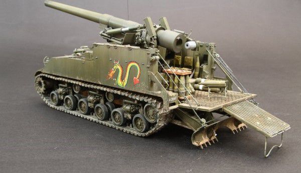 AFV Club - U.S. 155mm Gun Motor Carriage M40 Big Shot - 1/35 - HTC ...