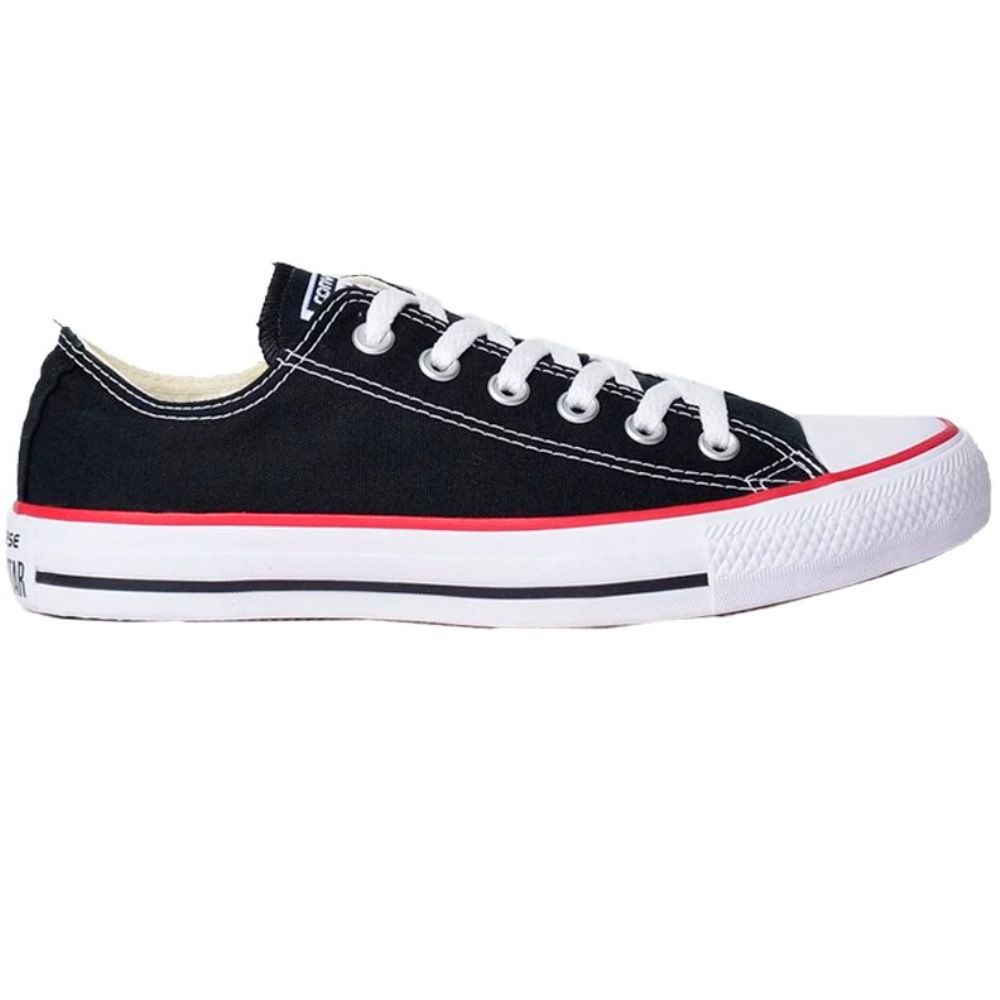 TENIS MASCULINO ALL STAR CT00010007 PRETO/VERMELHO/PRETO - Silva ...