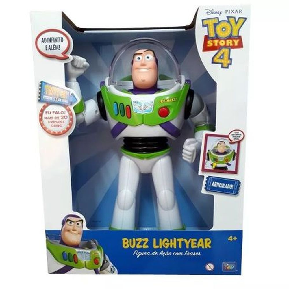 Boneco Buzz Lightyear com som 35716 Toy Story 4 - Toyng - Happily ...