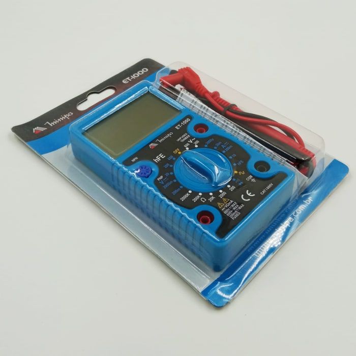 Multímetro Digital - MINIPA-ET-1000 - Ropel Ferramentas