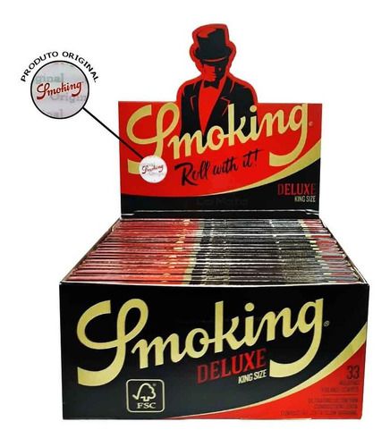 Seda Smoking DeLuxe King Size - Mr. Bob Head Shop e Tabacaria