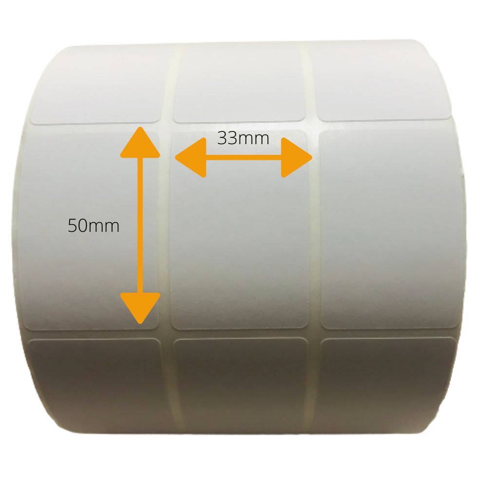 Etiqueta Bopp - 33x50/3 - Etiquetas profissionais
