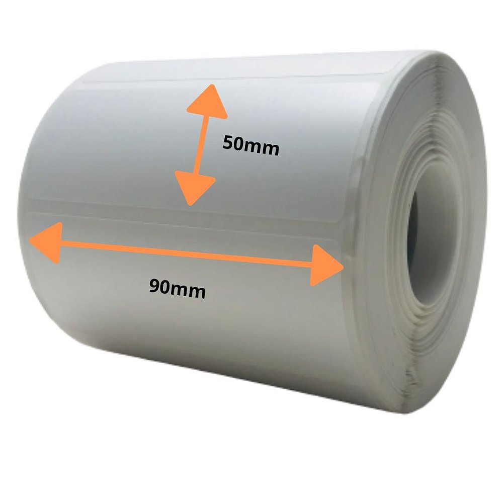 Etiqueta Bopp - 90x50 - Etiquetas profissionais