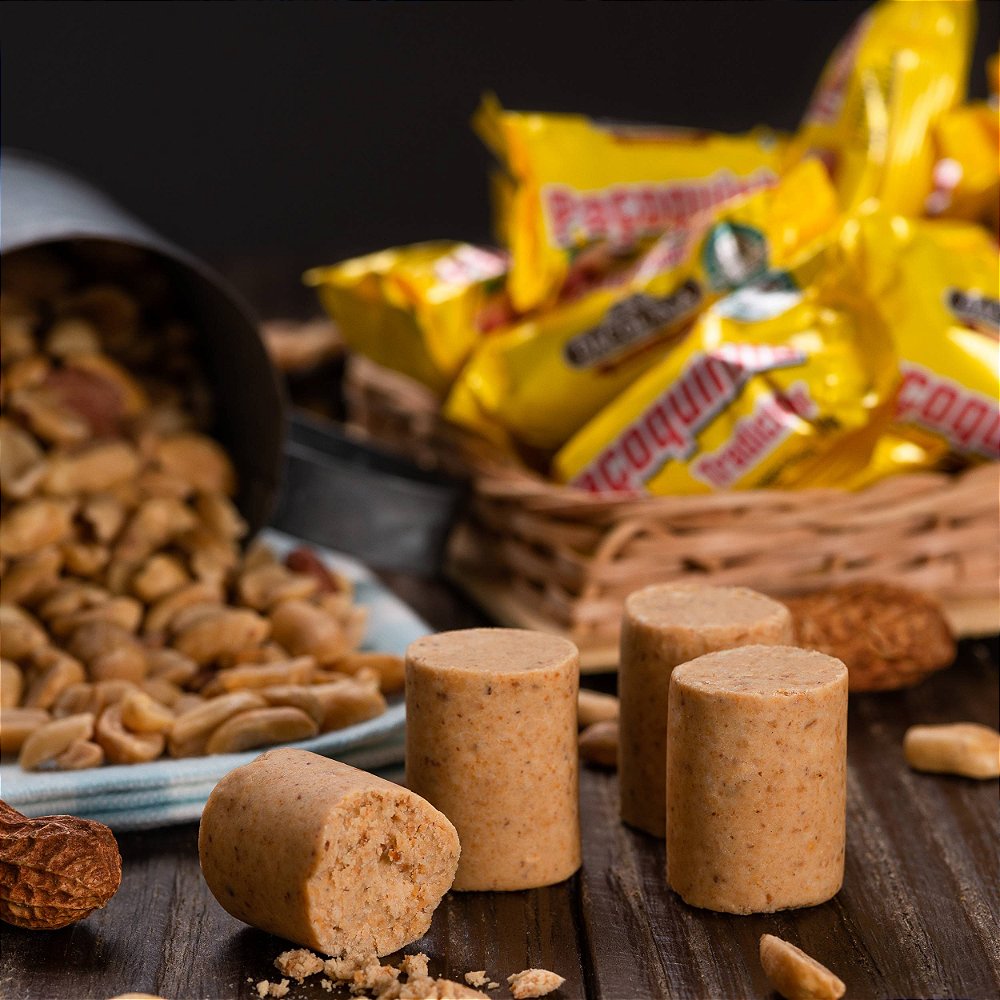 Paçoca Rolha Tradicional Pote com 40 unidades - 560g - Loja virtual ...