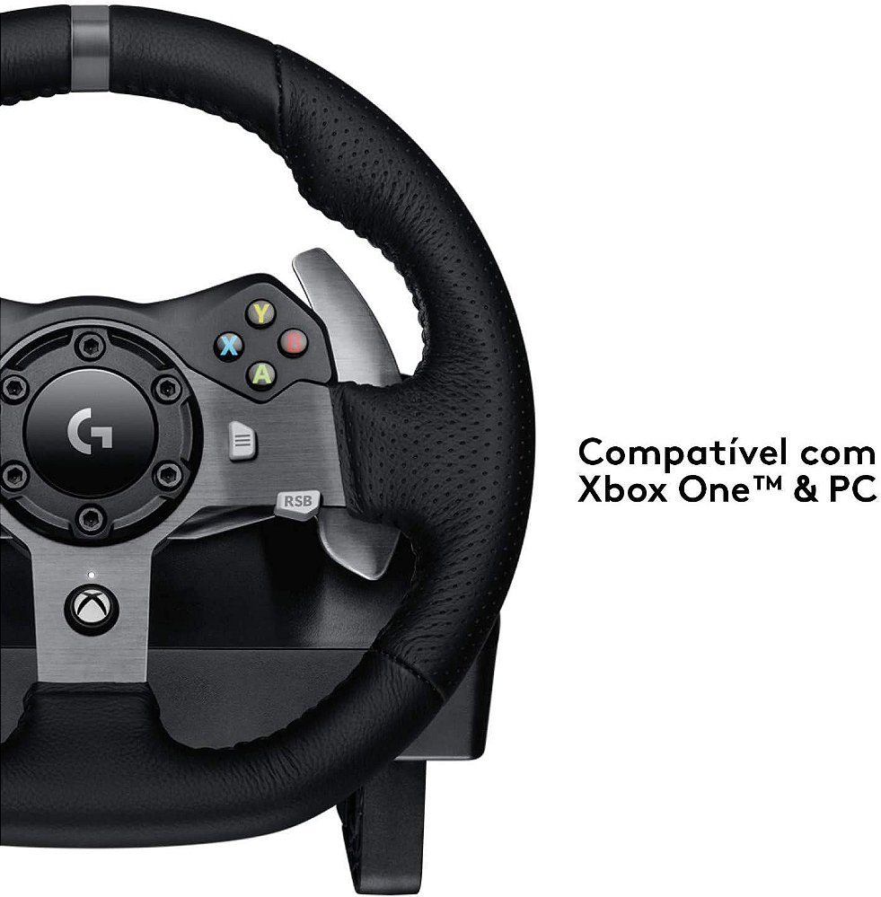 Volante Gamer Logitech G920 Para Xbox One / Pc - Bem-vindo à Multmaxx