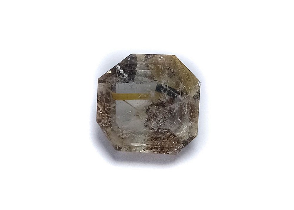 QUARTZO RUTILO DOURADO OCTOGONAL - Kenede Pedras - Venda de pedras ...