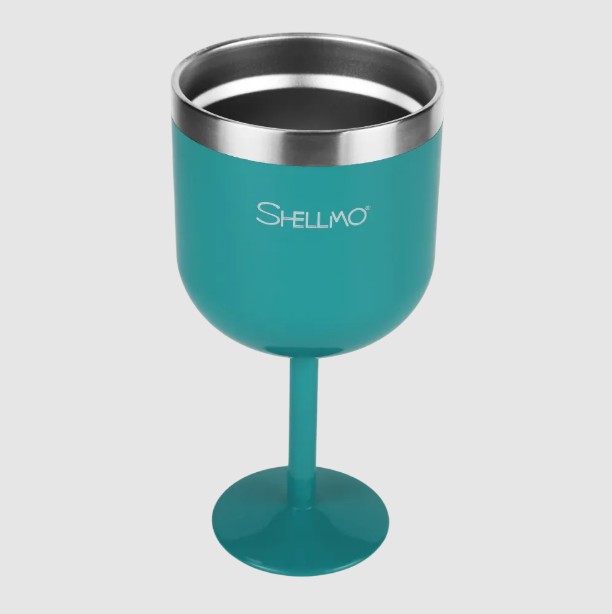 Taça Térmica Shellmo 530ml Azul - Ciclone Magazine - Tudo para você