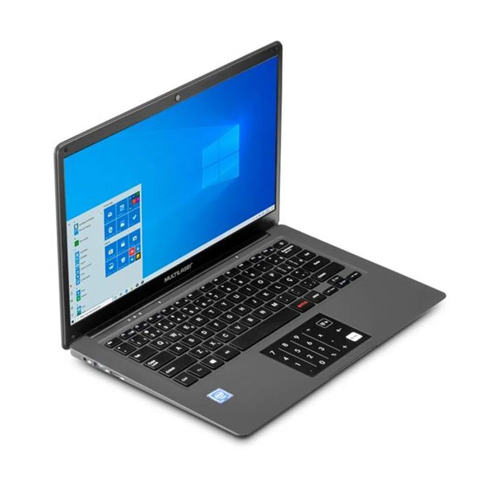 NOTEBOOK MULTILASER PC131 ATOM/32GB/2GB/14" HD/W10 CINZA - Ponto ...