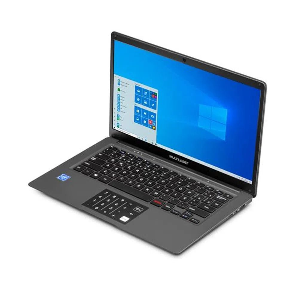 NOTEBOOK MULTILASER PC131 ATOM/32GB/2GB/14" HD/W10 CINZA - Ponto ...