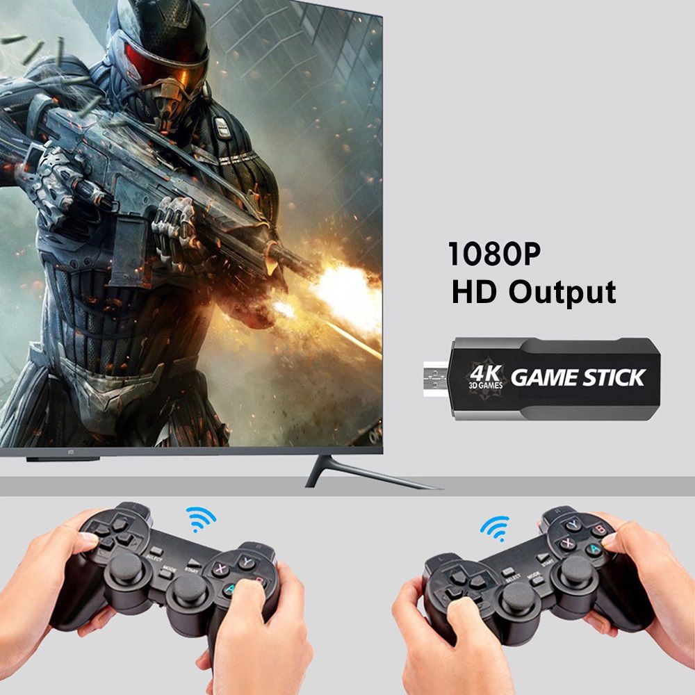 Console Gamestick GD10 4K 2022 S905L Emuelec 4.3 64gb 30 Mil Jogos - .::Leon Import's::. - O seu ...