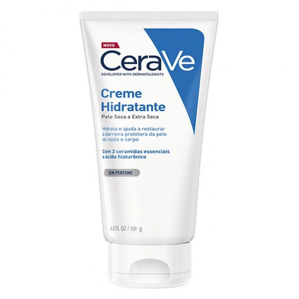 CeraVe Creme Hidratante Pele Seca a Extra Seca - 50g - Sense Farma ...