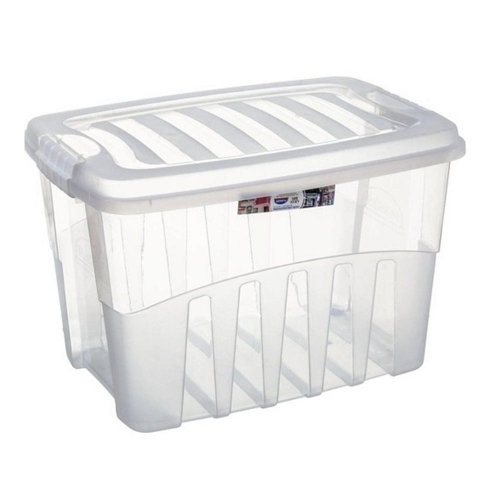 Caixa Organizadora Gran Box Alta 28 litros - Plasútil - Lojas França