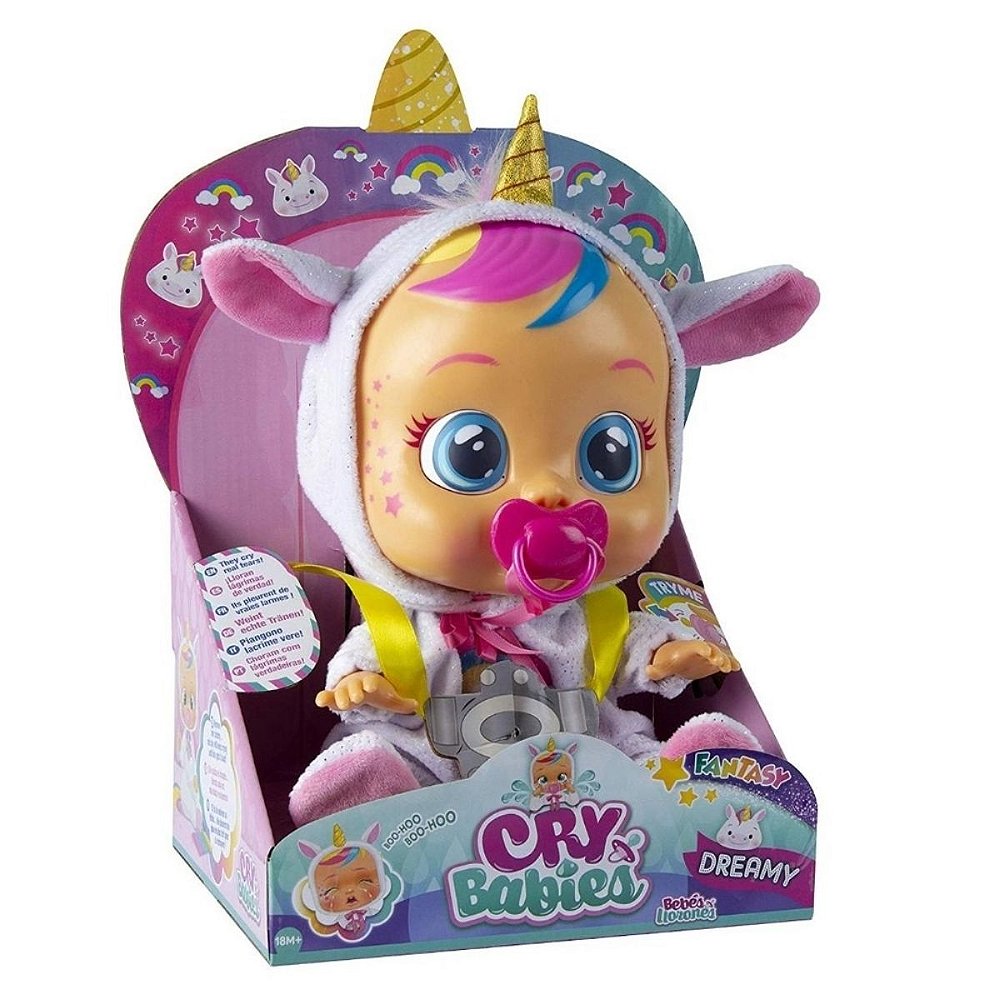 Boneca Cry Babies Dreamy - Multikids - Lojas França