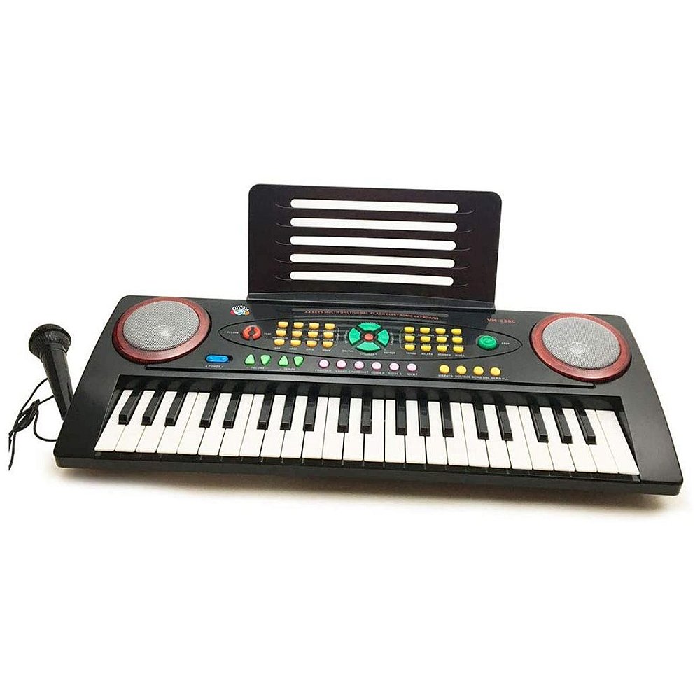 Teclado Infantil Musical Custom Kids Eletrônico CKKB-44 - American ...