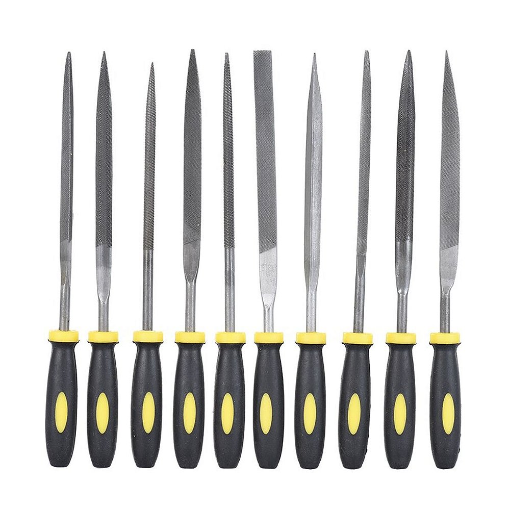 Kit De Micro Limas Profissional 140mm Com Cabo De Borracha - American ...