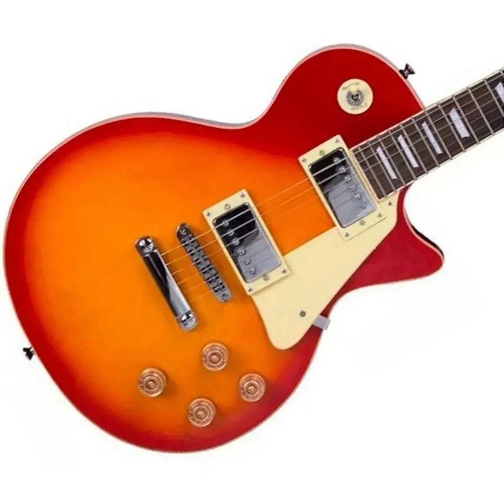 Guitarra Eletrica Les Paul Strinberg Lps 280 Cherry Sunburst - American ...