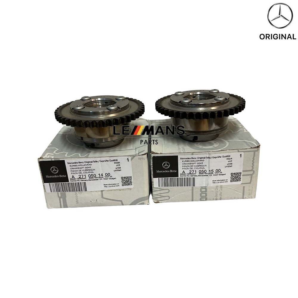 Par de Polias do Comando Variável Original Mercedes C180 / C200 / C250 ...