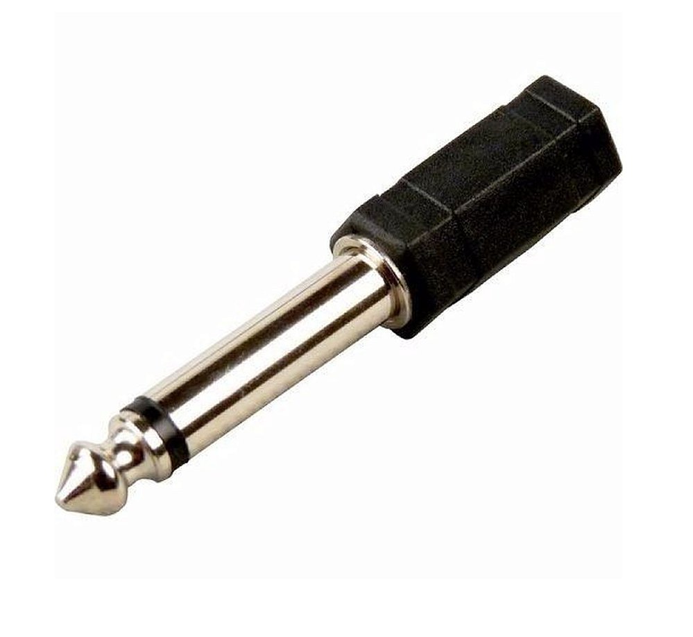 Plug Adaptador De Áudio P10 Macho Para P2 Fêmea - MB UTILIDADES