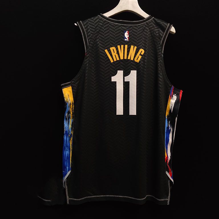 Camisa de Basquete Brooklyn Nets 2021 City Edition Versão Jogador ...