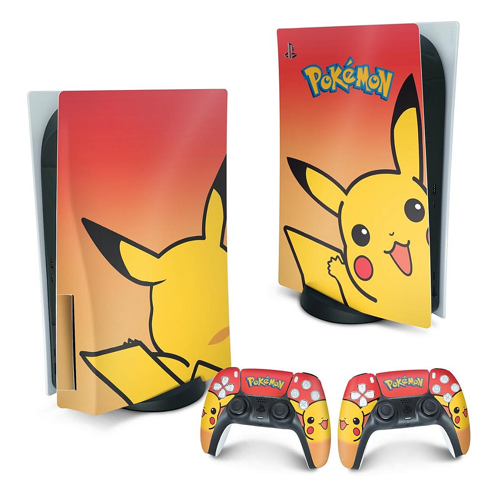 PS5 Skin - Pokemon Pikachu - Pop Arte Skins