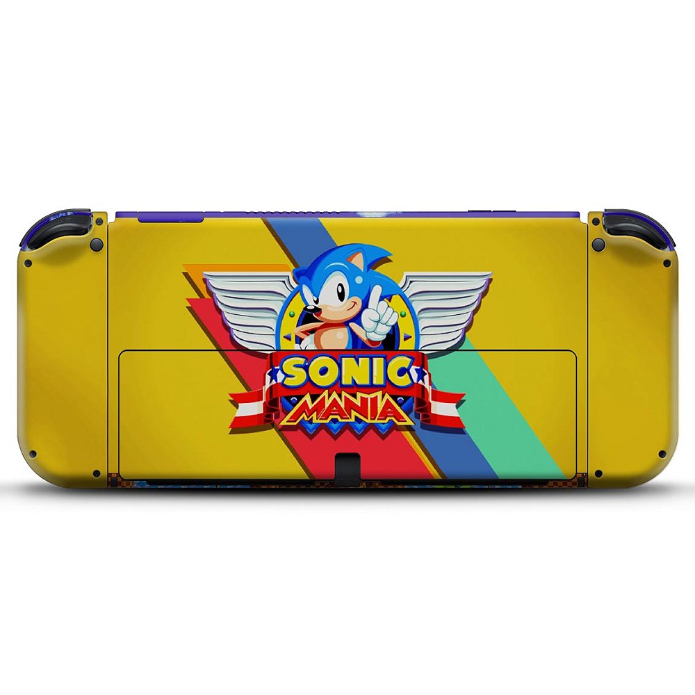 Nintendo Switch Oled Skin - Sonic Mania - Pop Arte Skins