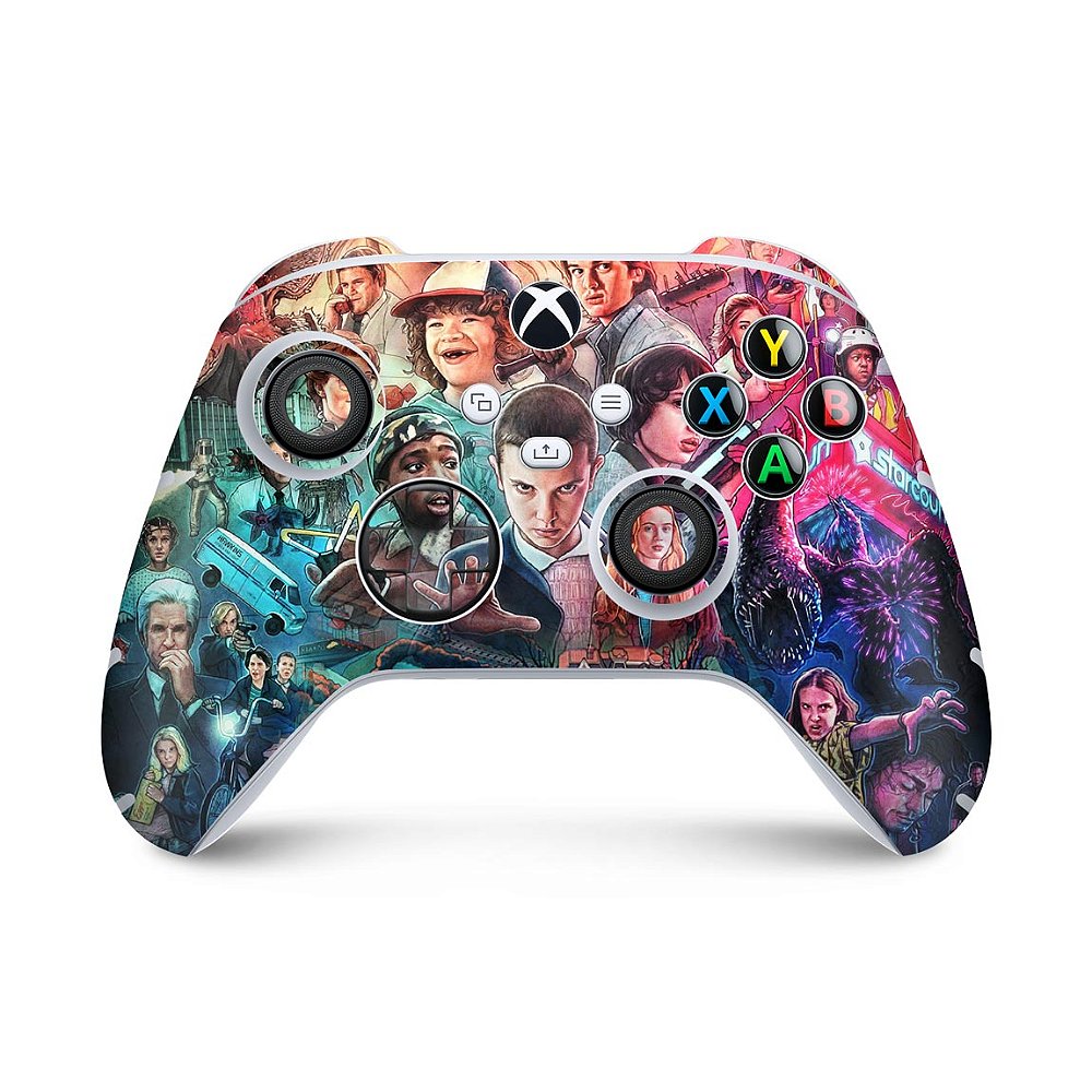 Xbox Series S X Controle Skin - Stranger Things - Pop Arte Skins
