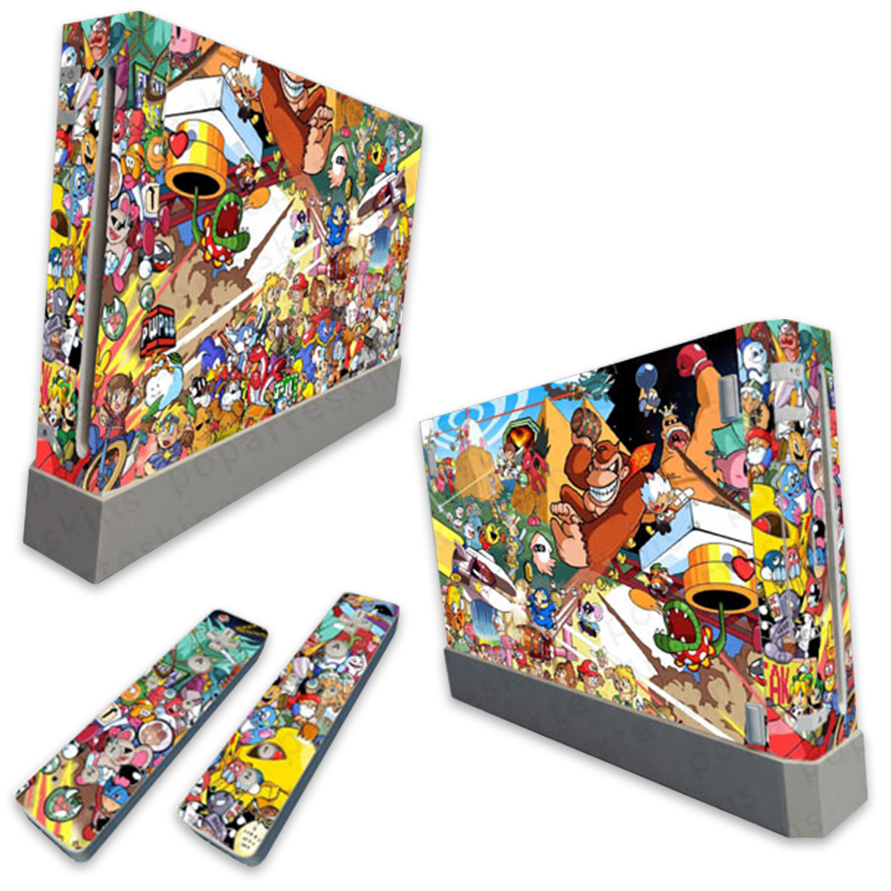 Skin Nintendo Wii - Bumper Sticker - Pop Arte Skins