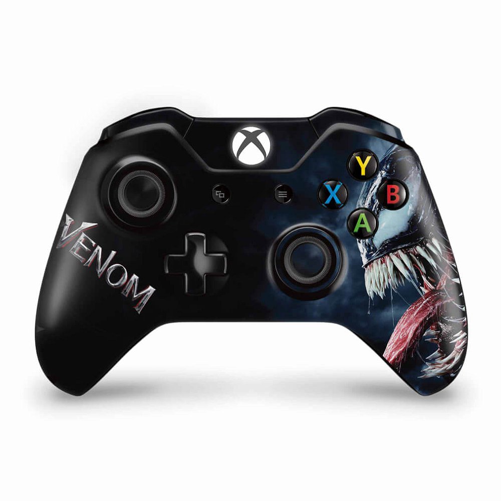 Skin Xbox One Fat Controle - Venom - Pop Arte Skins