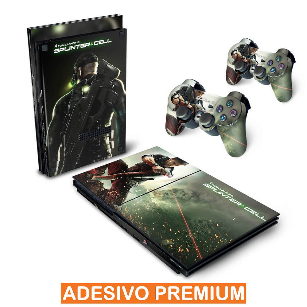 PS2 Slim Skin - Splinter Cell - Pop Arte Skins