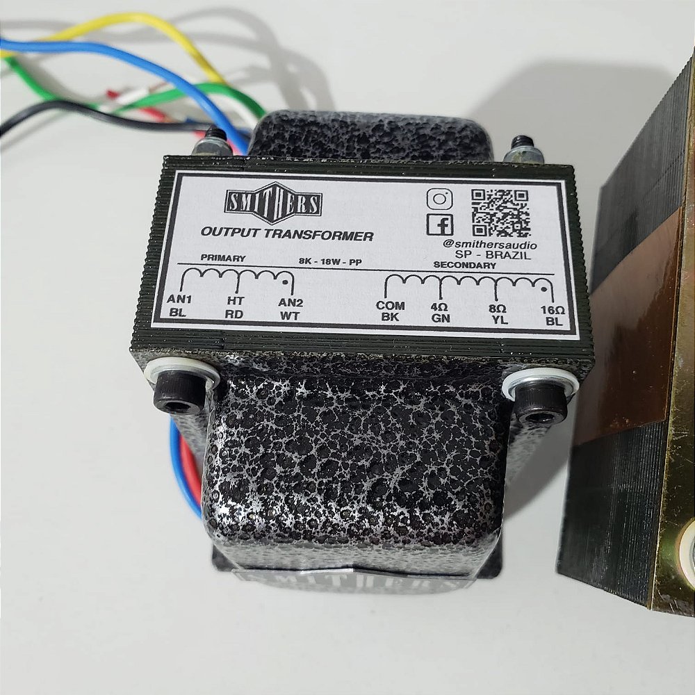 Kit de Transformadores para Amplificador 18W - Smithers Transformadores