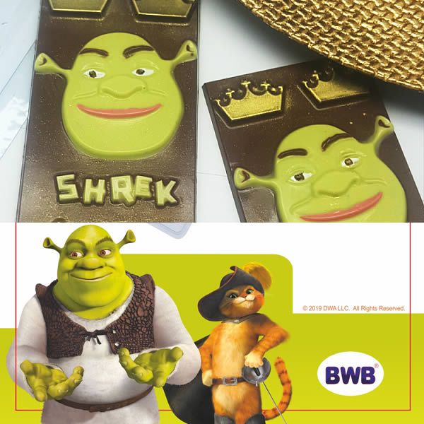 Forma para Chocolate Barra Shrek King 65g Ref. 11056 BWB Licenciada ...